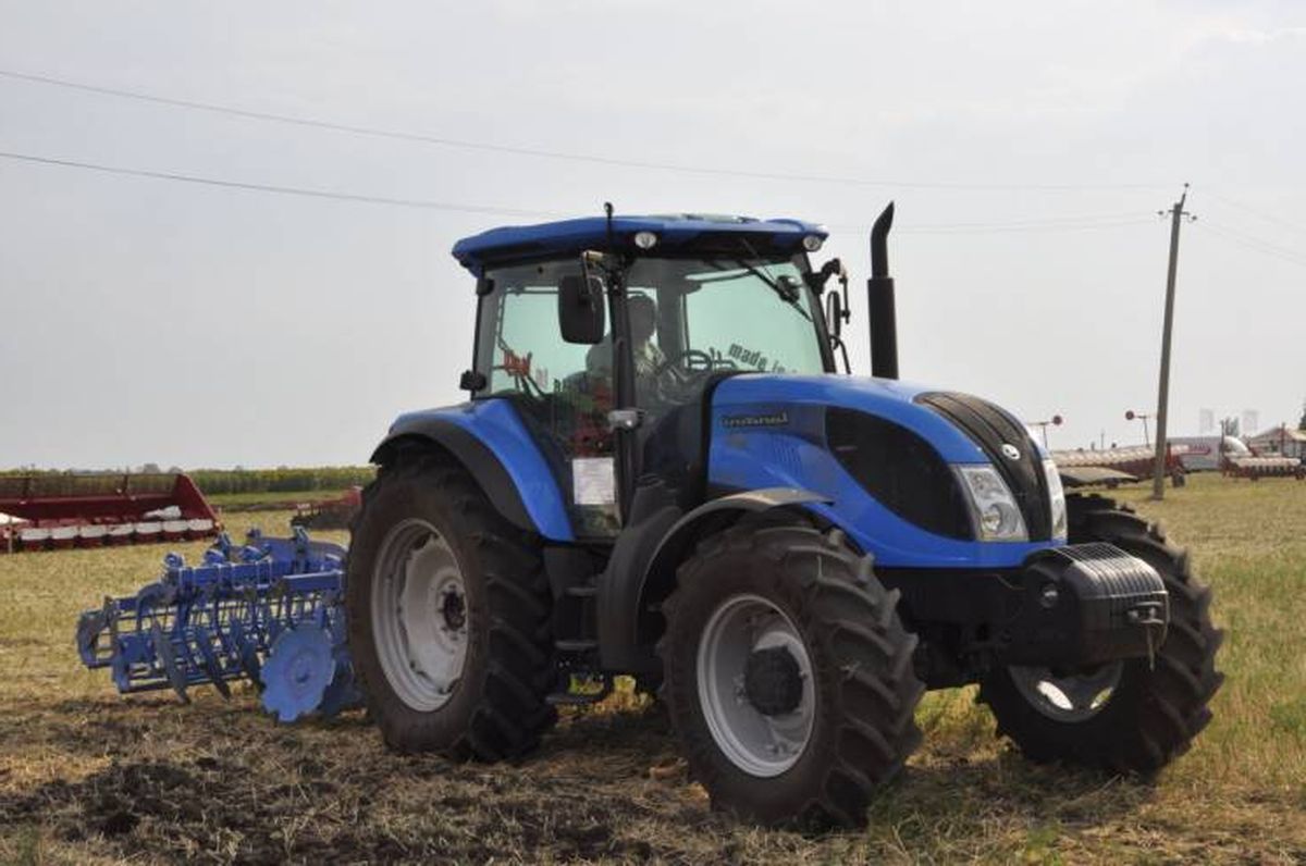 Трактор Landini Landpower Techno 125 с ходоуменьшителем